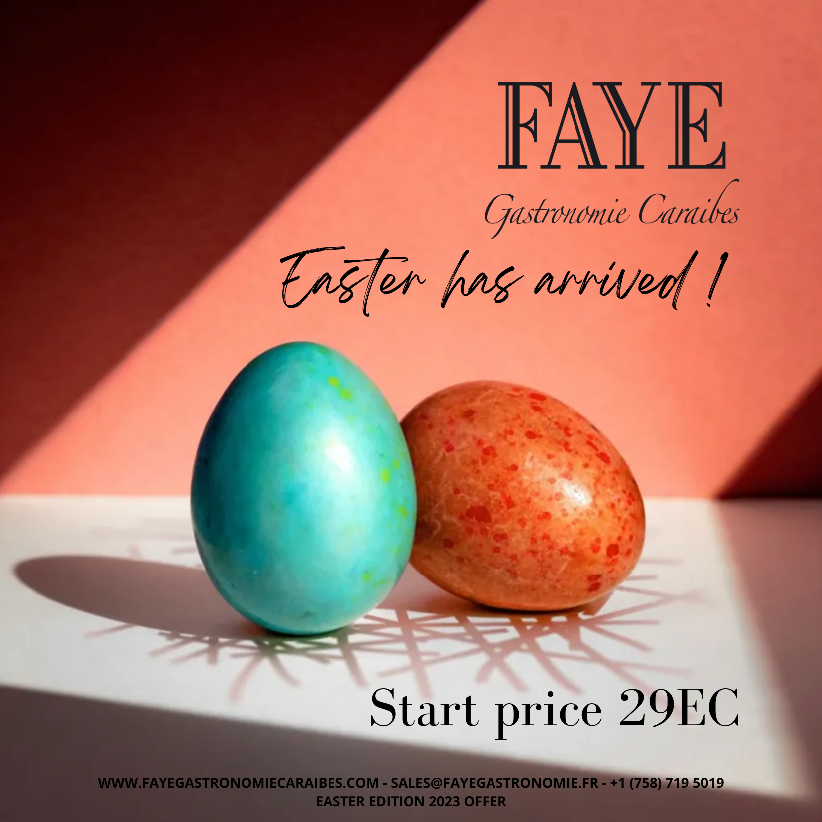 Easter Special Selection 2023 | Faye Gastronomie Caraïbes